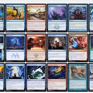 The Locust God CARD DRAW TOKENS Izzet Magic Mtg Custom Commander Deck ...