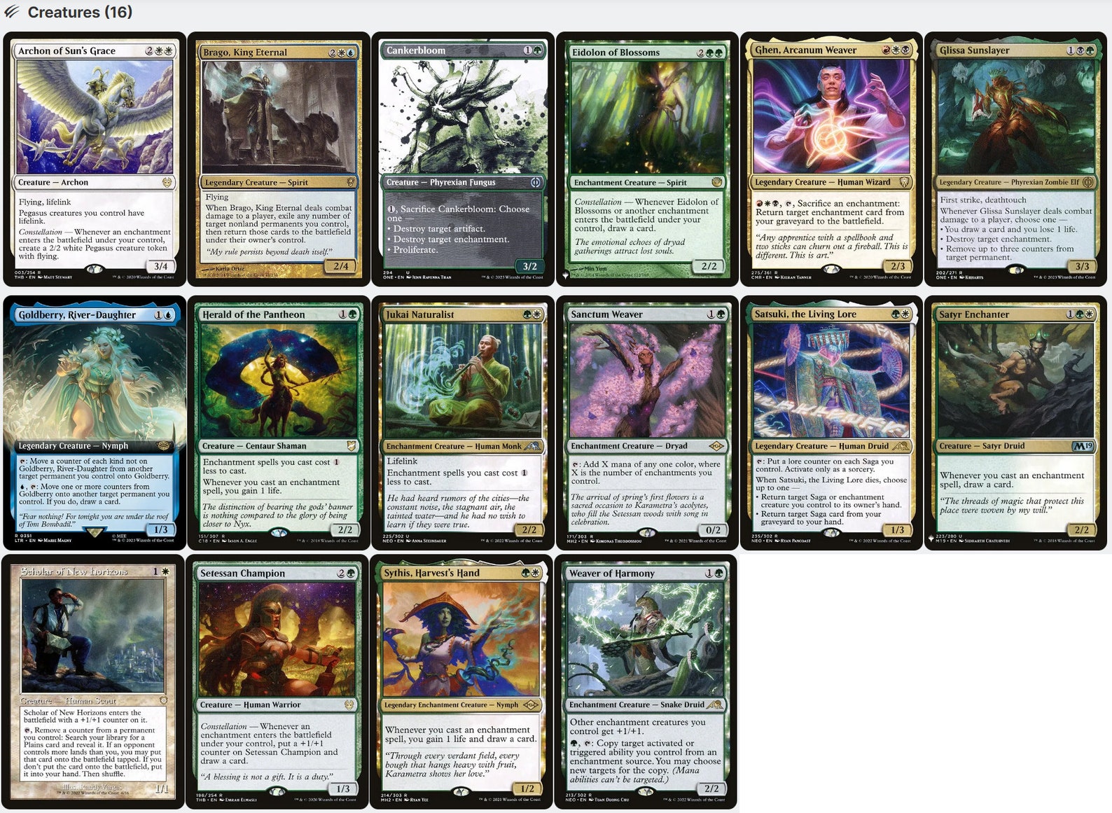 Tom Bombadil Lotr SAGA ENCHANTRESS Five-color Magic MTG Custom ...