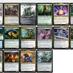 Tom Bombadil Lotr SAGA ENCHANTRESS Five-color Magic MTG Custom ...