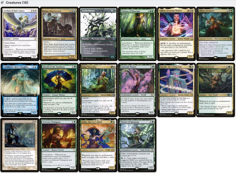 Tom Bombadil Lotr SAGA ENCHANTRESS Five-color Magic MTG Custom ...