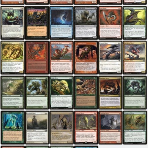 The First Sliver SLIVER CASCADE Magic Mtg Custom Commander Deck - Etsy