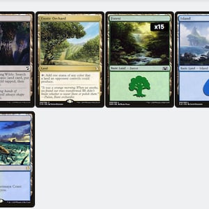 Kinnan, Bonder Prodigy MANA ROCKS Magic Mtg Custom Commander Deck - Etsy