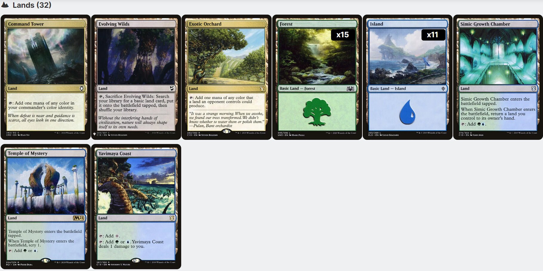 Kinnan Bonder Prodigy MANA ROCKS Magic Mtg Custom Commander - Etsy UK