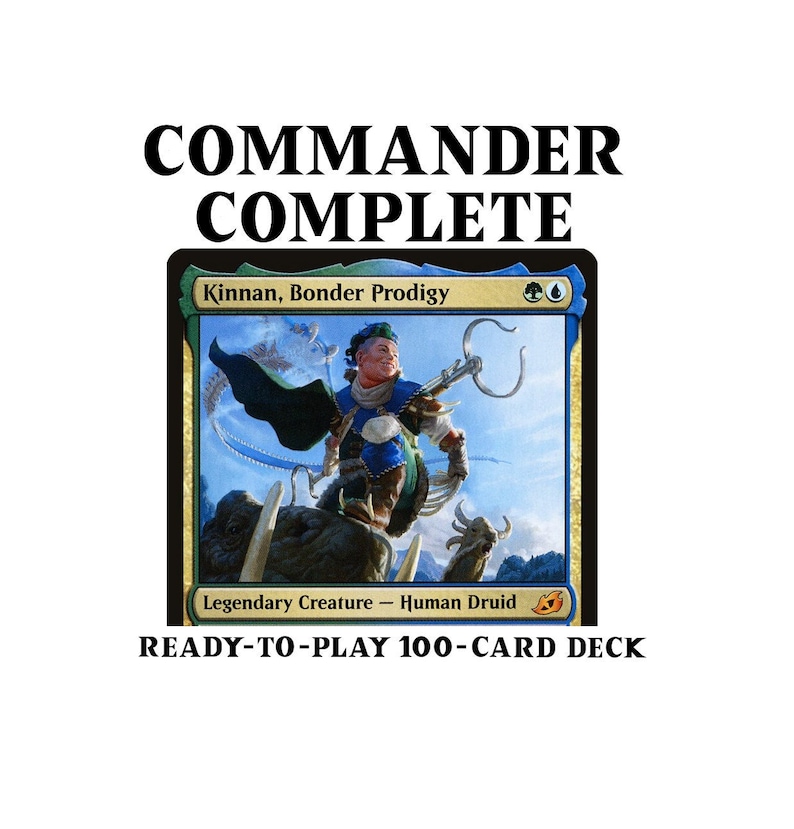 Kinnan, Bonder Prodigy MANA ROCKS Magic Mtg Custom Commander Deck - Etsy