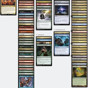 The First Sliver SLIVER CASCADE Magic Mtg Custom Commander Deck - Etsy