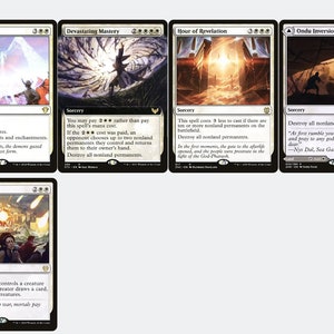 Avacyn, Angel of Hope ANGEL TRIBAL Magic MTG Custom Commander Deck - Etsy
