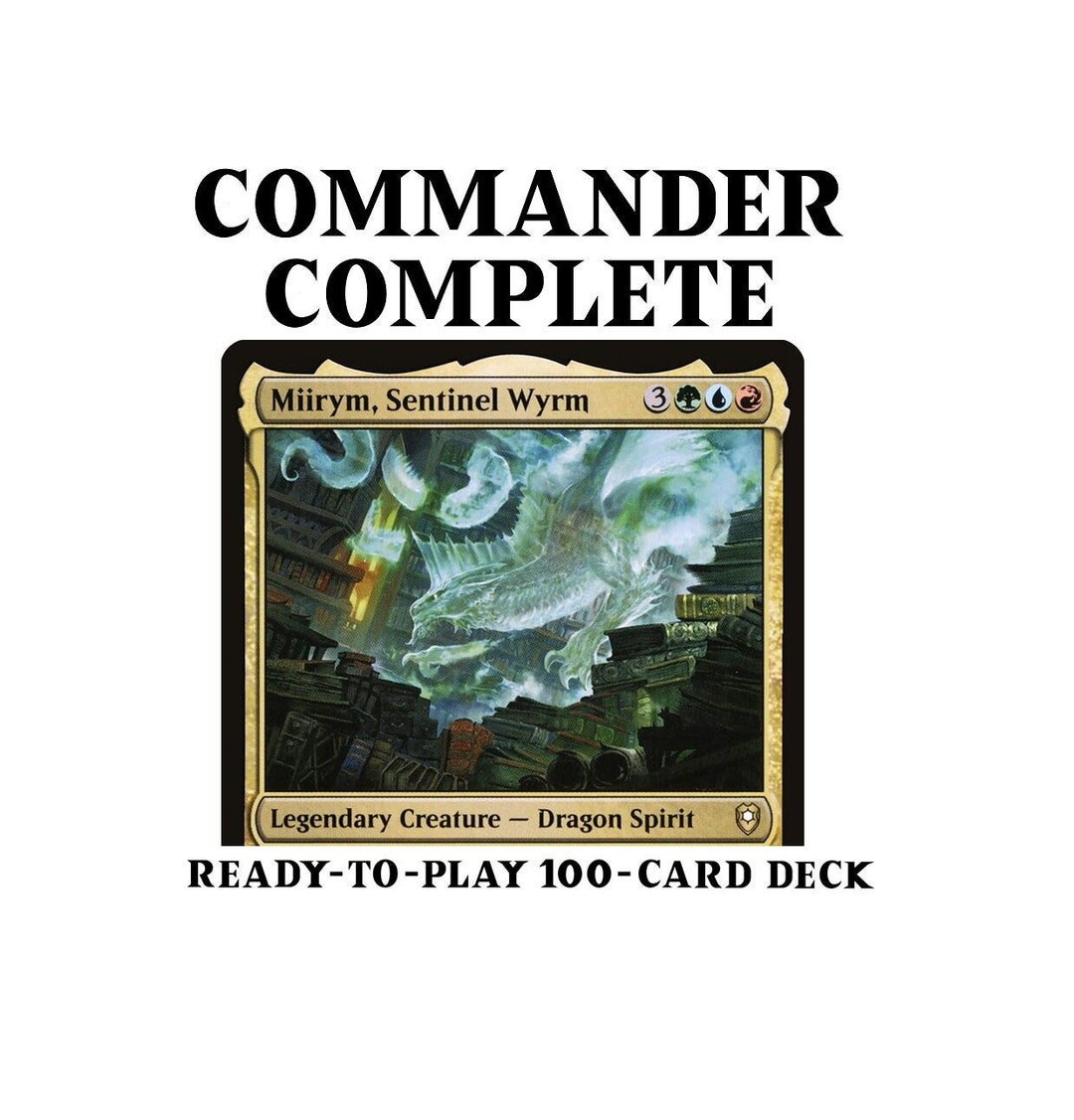 Miirym, Sentinel Wyrm Dragon Tribal Magic MTG Commander Deck - Etsy