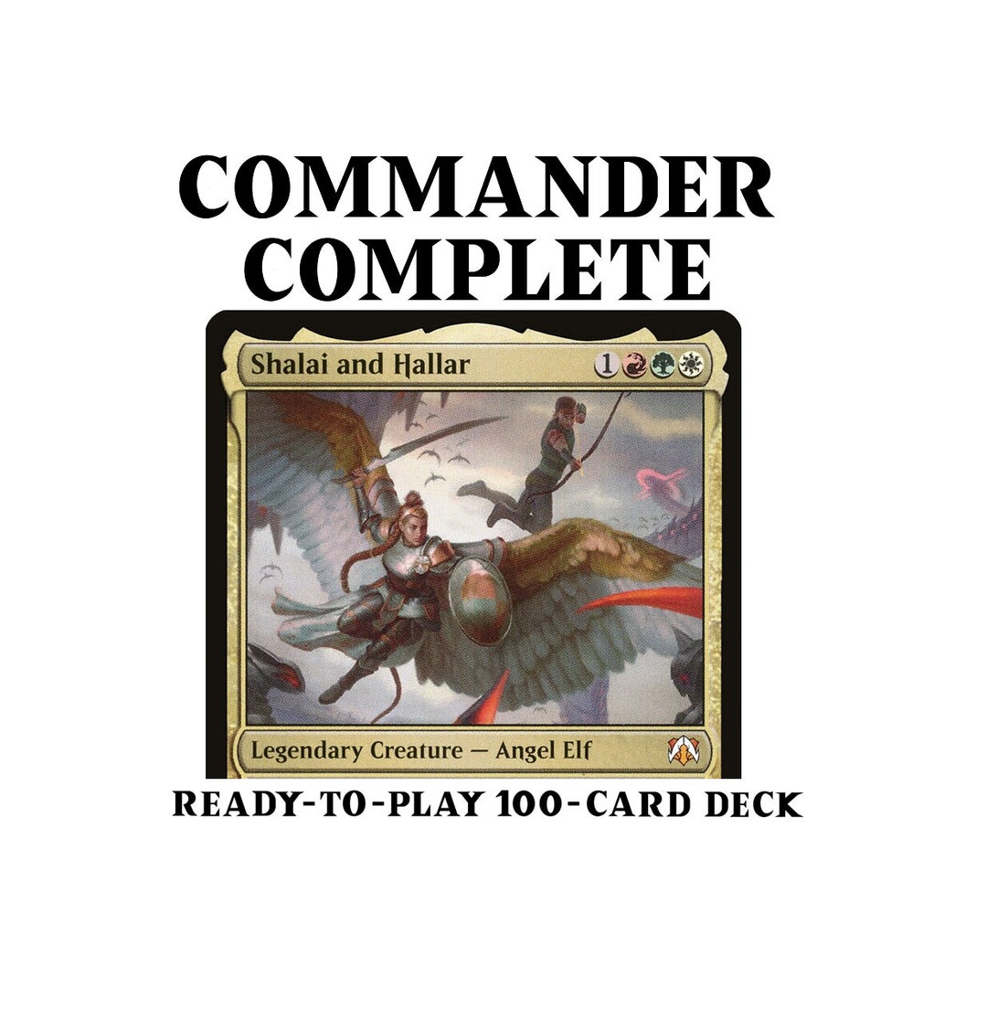 Shalai and Hallar 1/1 COUNTERS Magic MTG Commander Deck - Etsy