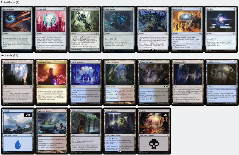 Yuriko, the Tiger's Shadow Ninja Tribal Magic MTG Commander Deck - Etsy