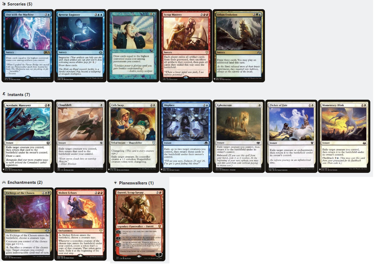 Reaper King Scarecrow Tribal Five-color Magic MTG Commander Deck - Etsy