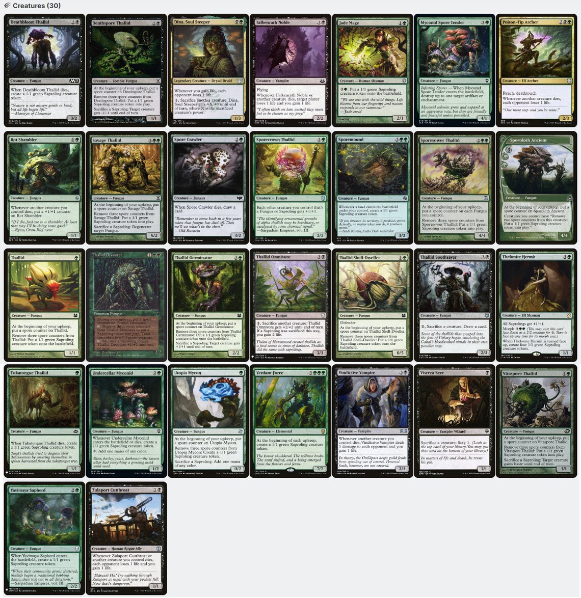 Slimefoot the Stowaway Saproling Tribal Sacrifice Magic MTG - Etsy