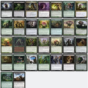 Slimefoot, the Stowaway Saproling Tribal Sacrifice Magic MTG Commander ...