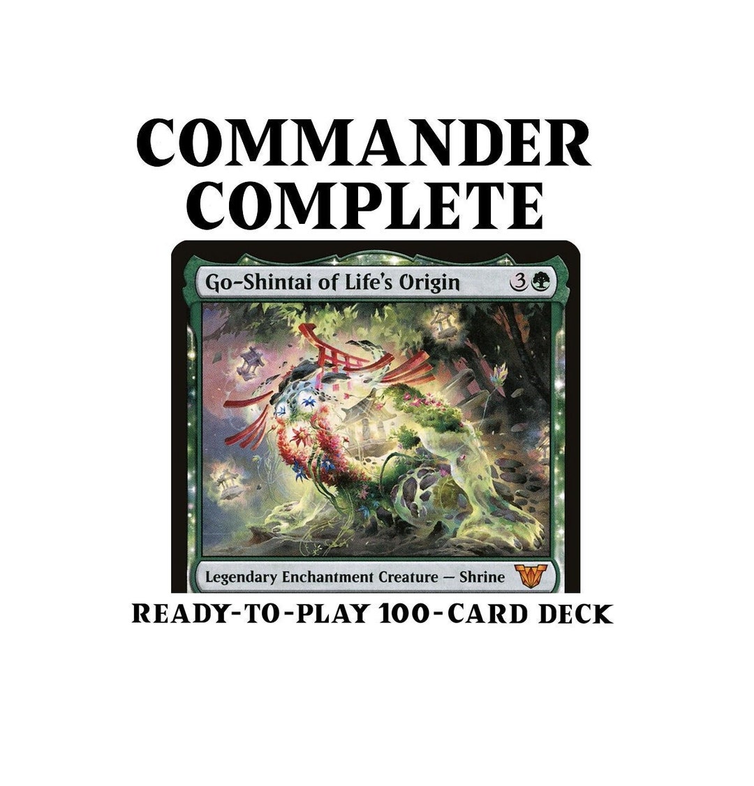Go-shintai of Life's Origin Shrine Enchantress Magic MTG Commander Deck ...