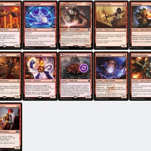 Urabrask / the Great Work RED SPELLS BURN Magic Mtg Custom Commander ...