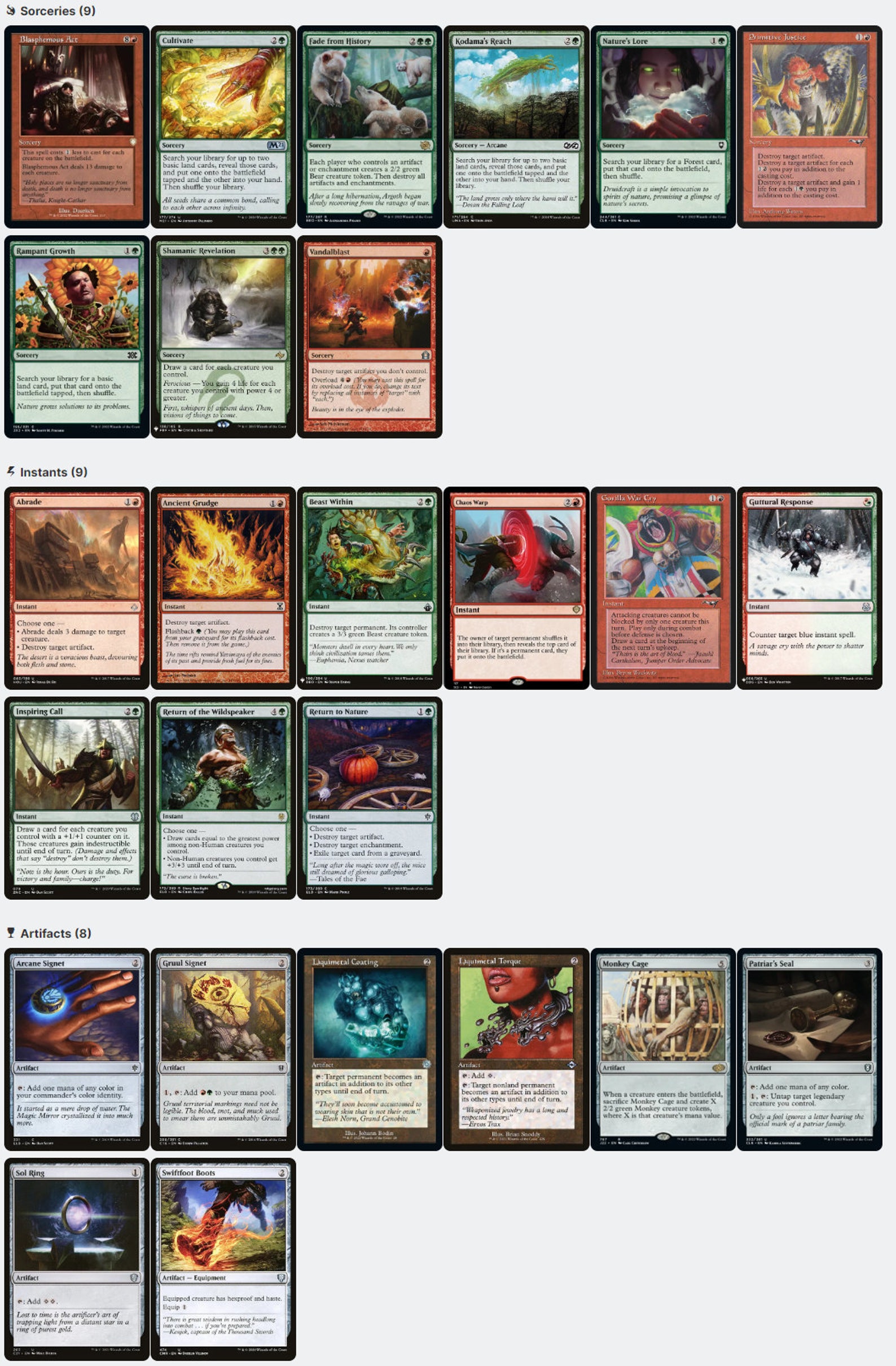 Kibo, Uktabi Prince Ape and Monkey Tribal Artifact Destruction Magic ...