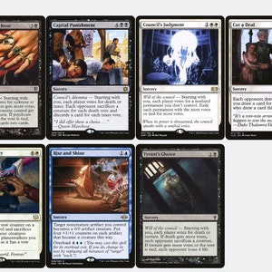 Tivit, Seller of Secrets RIGGED VOTING TOKENS Magic Mtg Custom ...