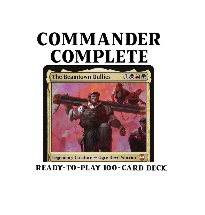 The Beamtown Bullies GAG GIFT REANIMATOR Magic Mtg Custom Commander ...