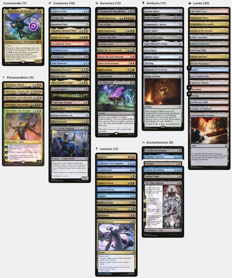 Nicol Bolas, the Ravager Ultimate Bolas Superfriends With FIVE ...