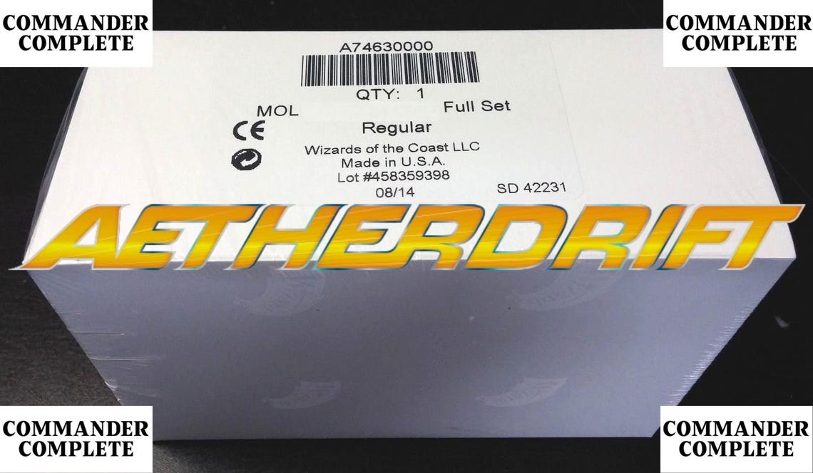 AETHERDRIFT Complete Full Set Factory Sealed DFT MTG Magic: the ...