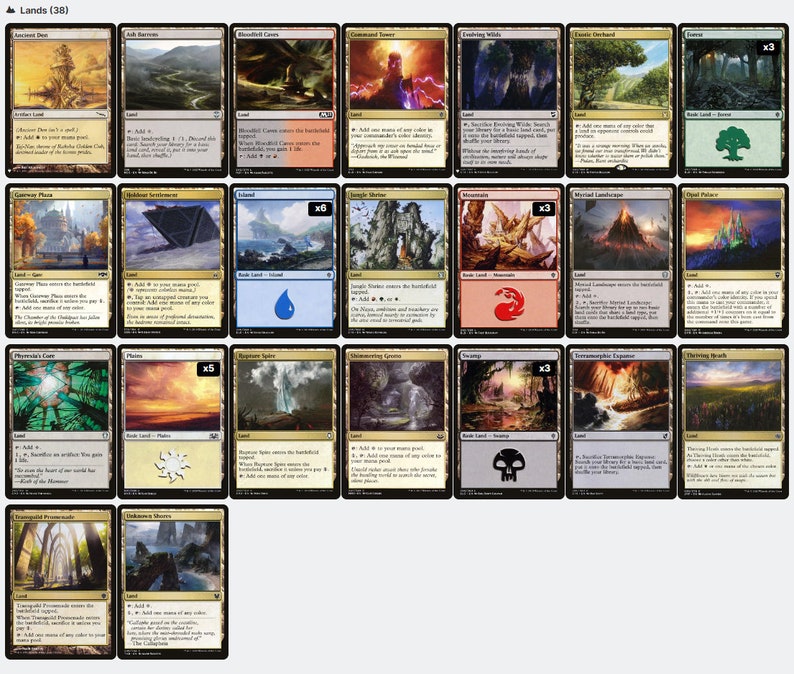 Reaper King Scarecrow Tribal Five-color Magic MTG Commander Deck - Etsy