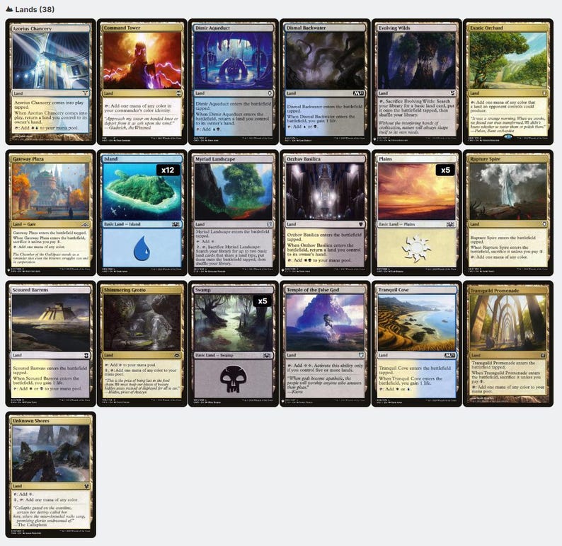 Sen Triplets THEFT STEAL Control Magic Mtg Custom Commander Deck - Etsy