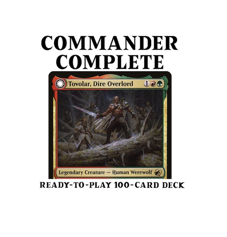 Tovolar, Dire Overlord Werewolves Werewolf Tribal Magic MTG Commander ...