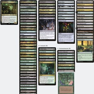 The Mycotyrant SAPROLINGS and FUNGUS DESCEND Magic Mtg Custom Commander ...