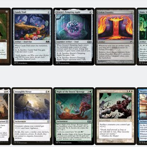 Brenard, Ginger Sculptor FOOD GOLEM TOKENS Wilds of Eldraine Magic Mtg ...