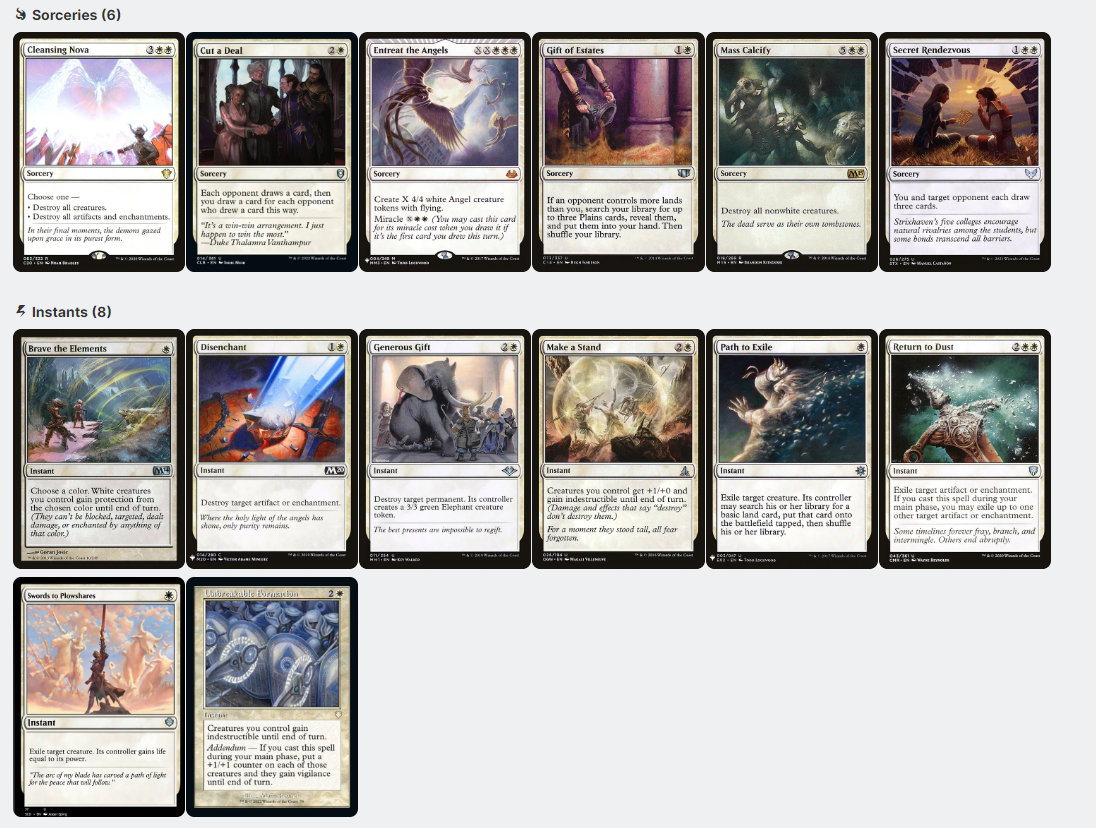 Giada Font of Hope Angel Tribal Magic MTG Commander Deck - Etsy