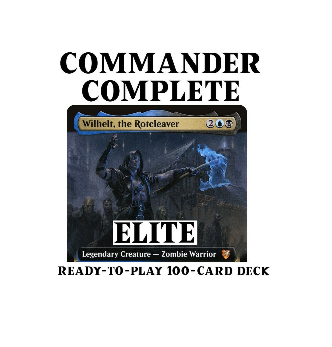 Wilhelt, the Rotcleaver ELITE Zombie Tribal Magic MTG Custom Commander ...