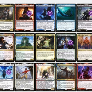 Esika, God of the Tree/the Prismatic Bridge 5C Magic MTG Custom ...