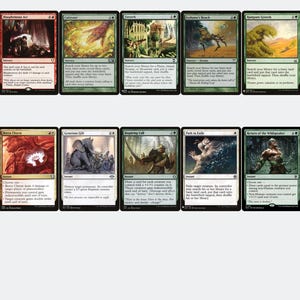 Voja, Jaws of the Conclave ELVES and WOLVES Tribal Magic Mtg Custom ...