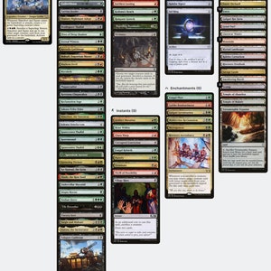 Slimefoot and Squee SAPROLING SACRIFICE Magic MTG Commander Deck - Etsy