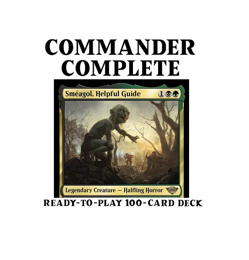 Smeagol Helpful Guide Lotr CREATURE SACRIFICE Magic MTG - Etsy