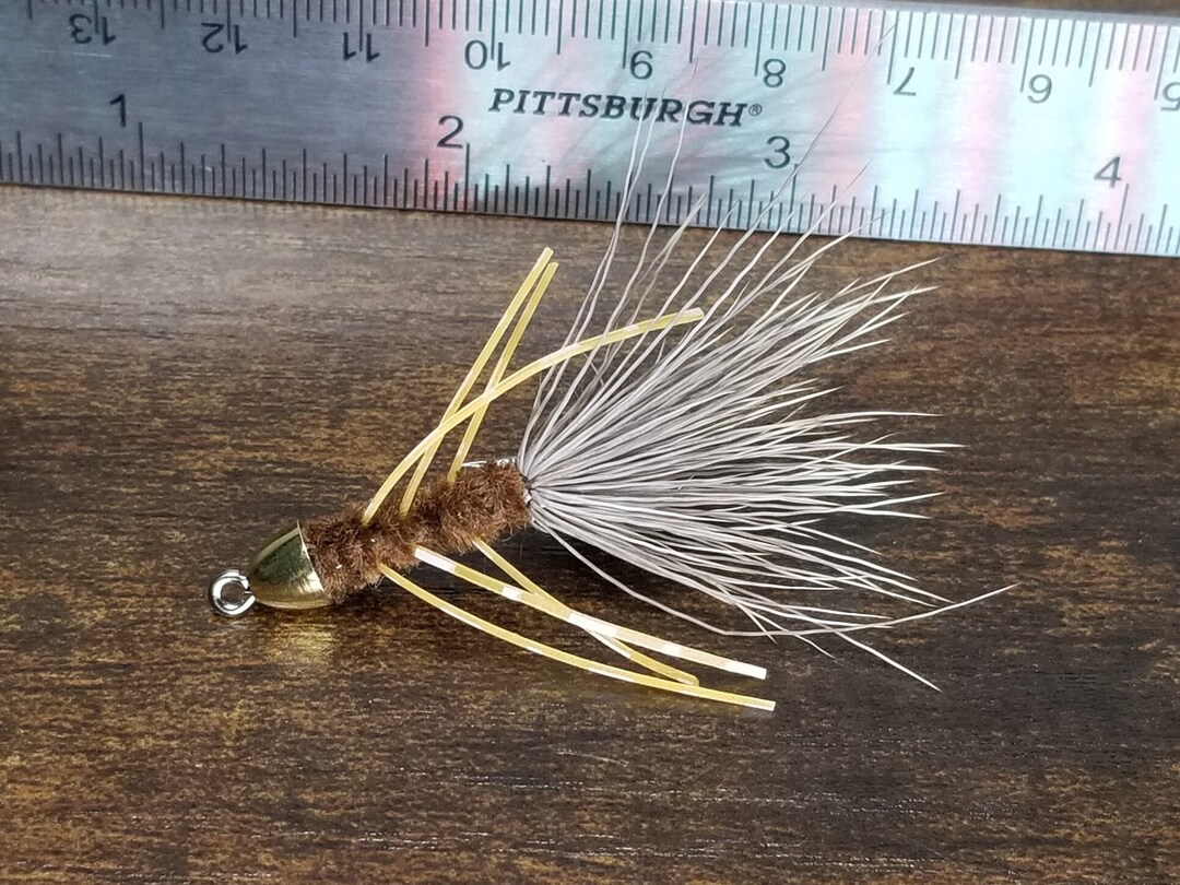 2 Pack - Legged Woolley Bugger Fly - Etsy