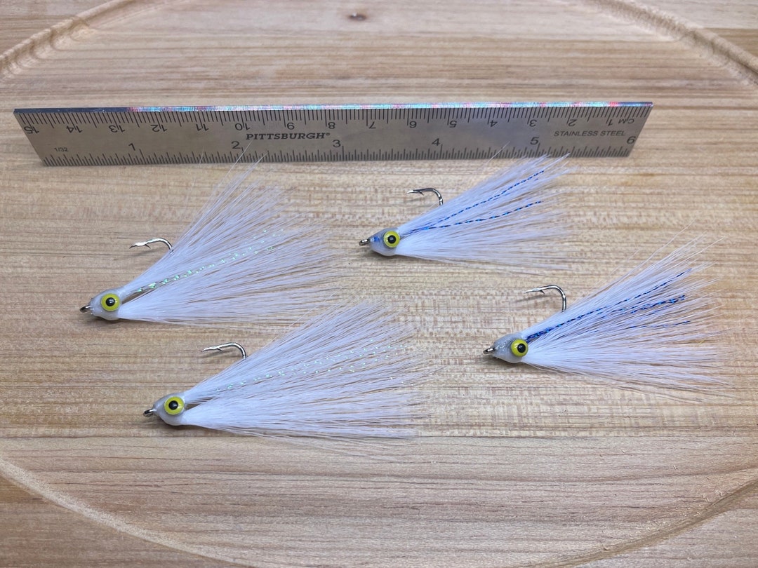2 Pack - Flaired Minnow Streamer - Etsy