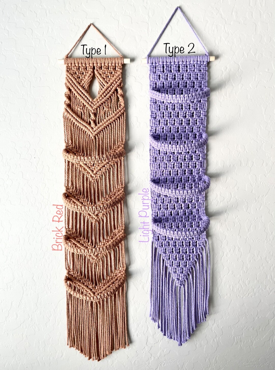 Handmade Macrame Baseball Cap Holder: Wall Hat Rack Organizer - Etsy