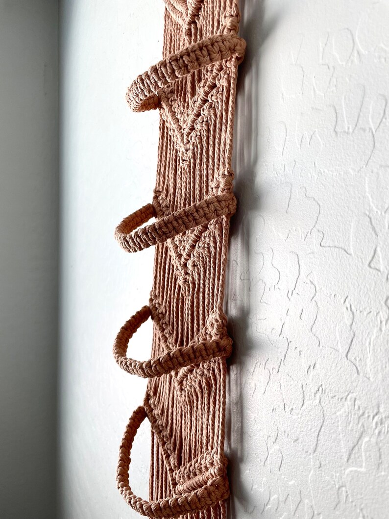 Macrame Baseball Cap Hat Organizer Holder Hanging (4-6 Cap Holders ) - Etsy