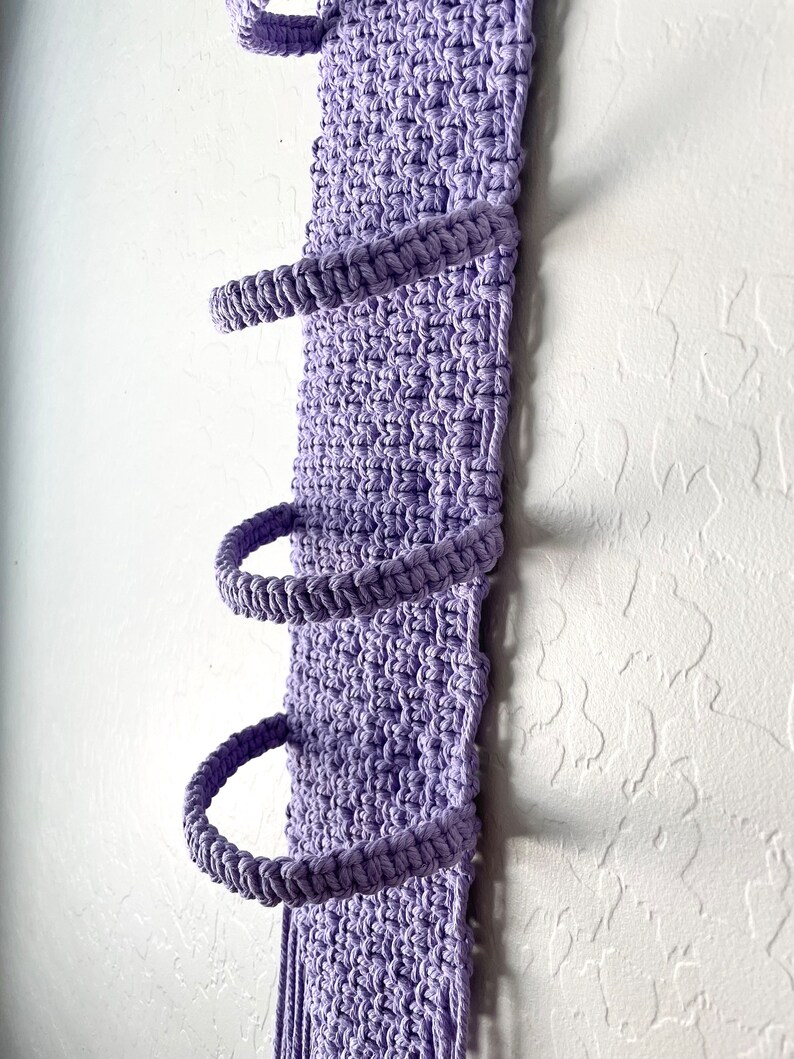 Macrame Baseball Cap Hat Organizer Holder Hanging 4-6 Cap Holders - Etsy