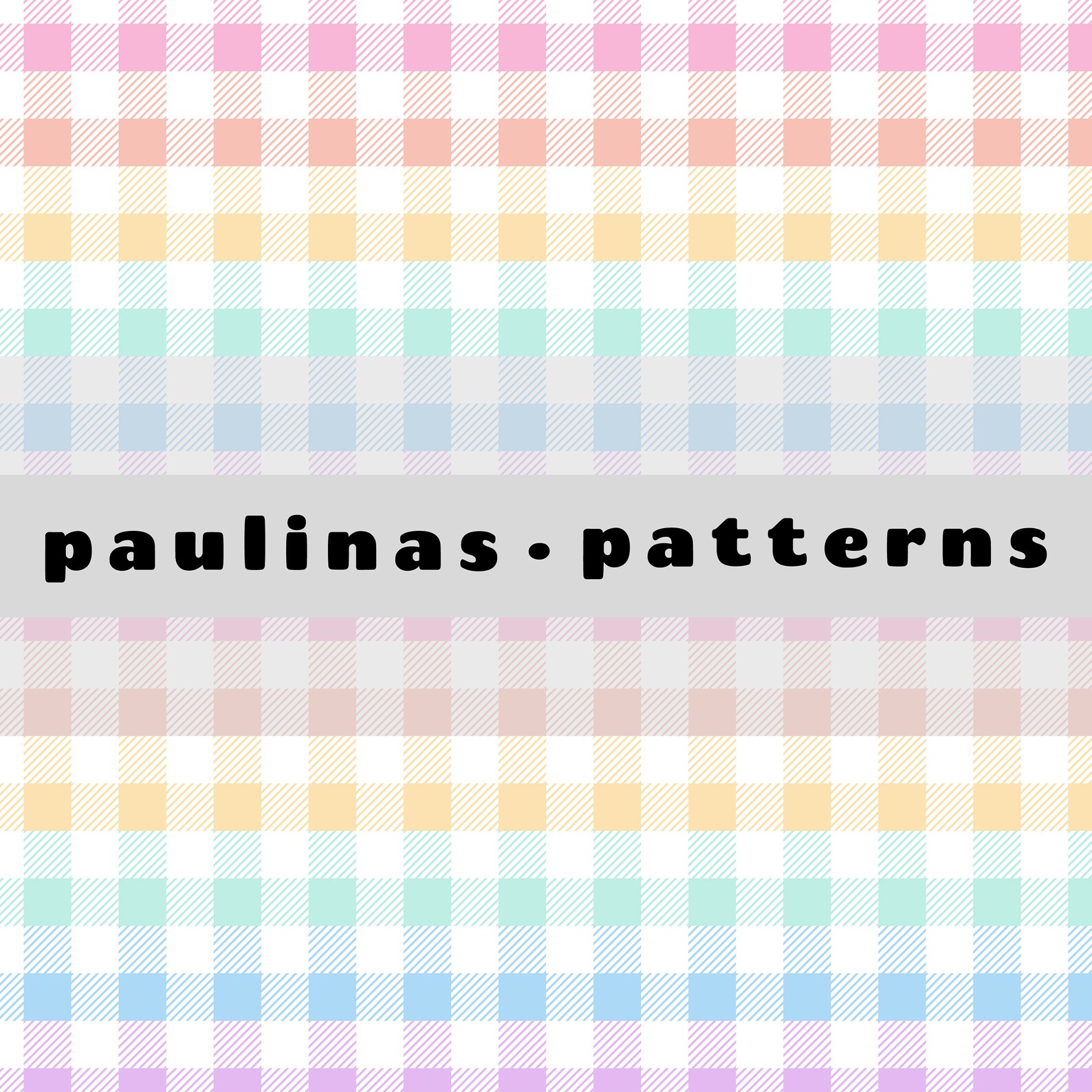 Pastel Gingham Seamless Pattern: Colorful Repeat Design (digital ...