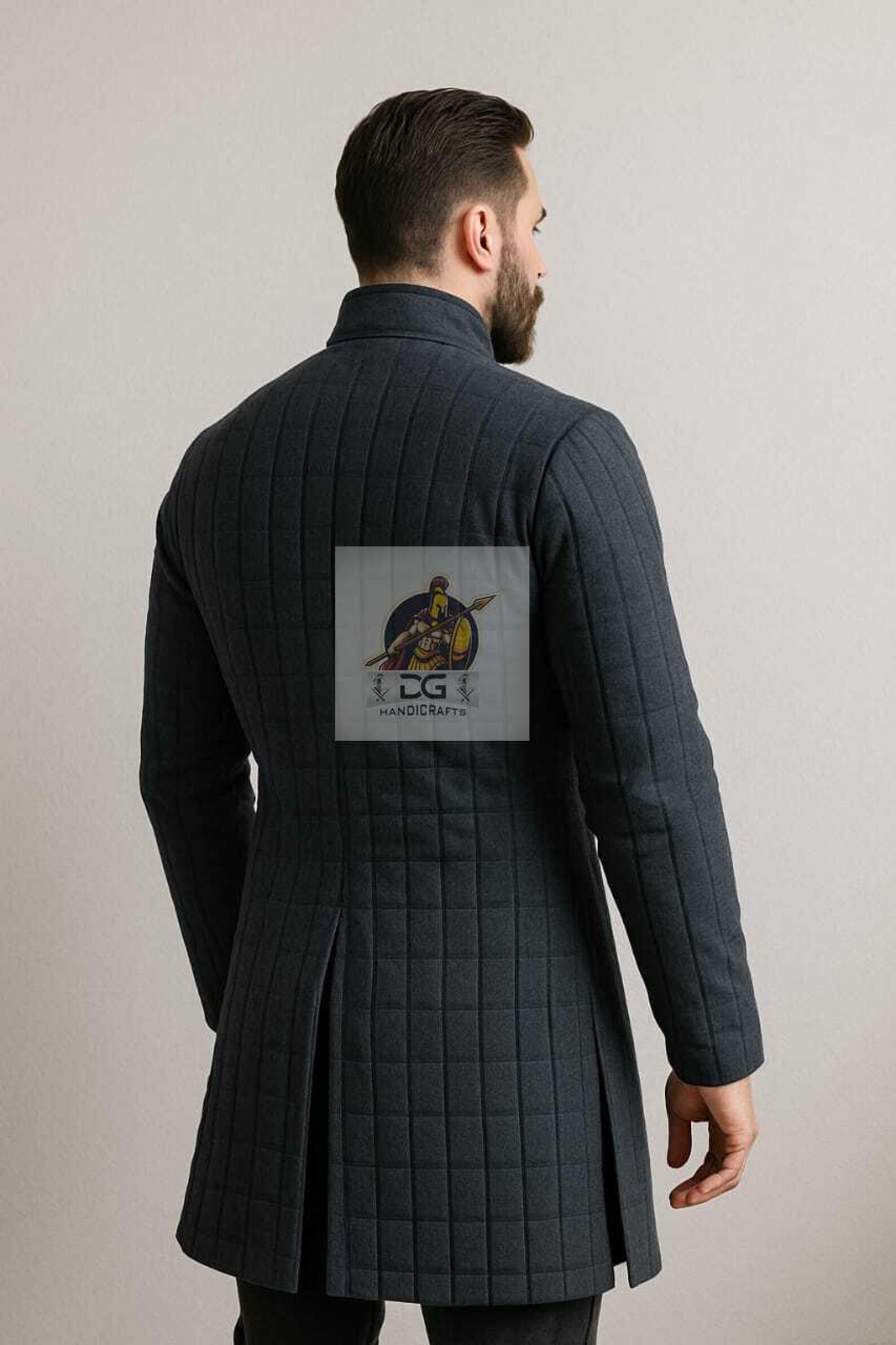 Medieval Blue Gambeson Knight Armor Costumes Dress for Theater Jacket ...