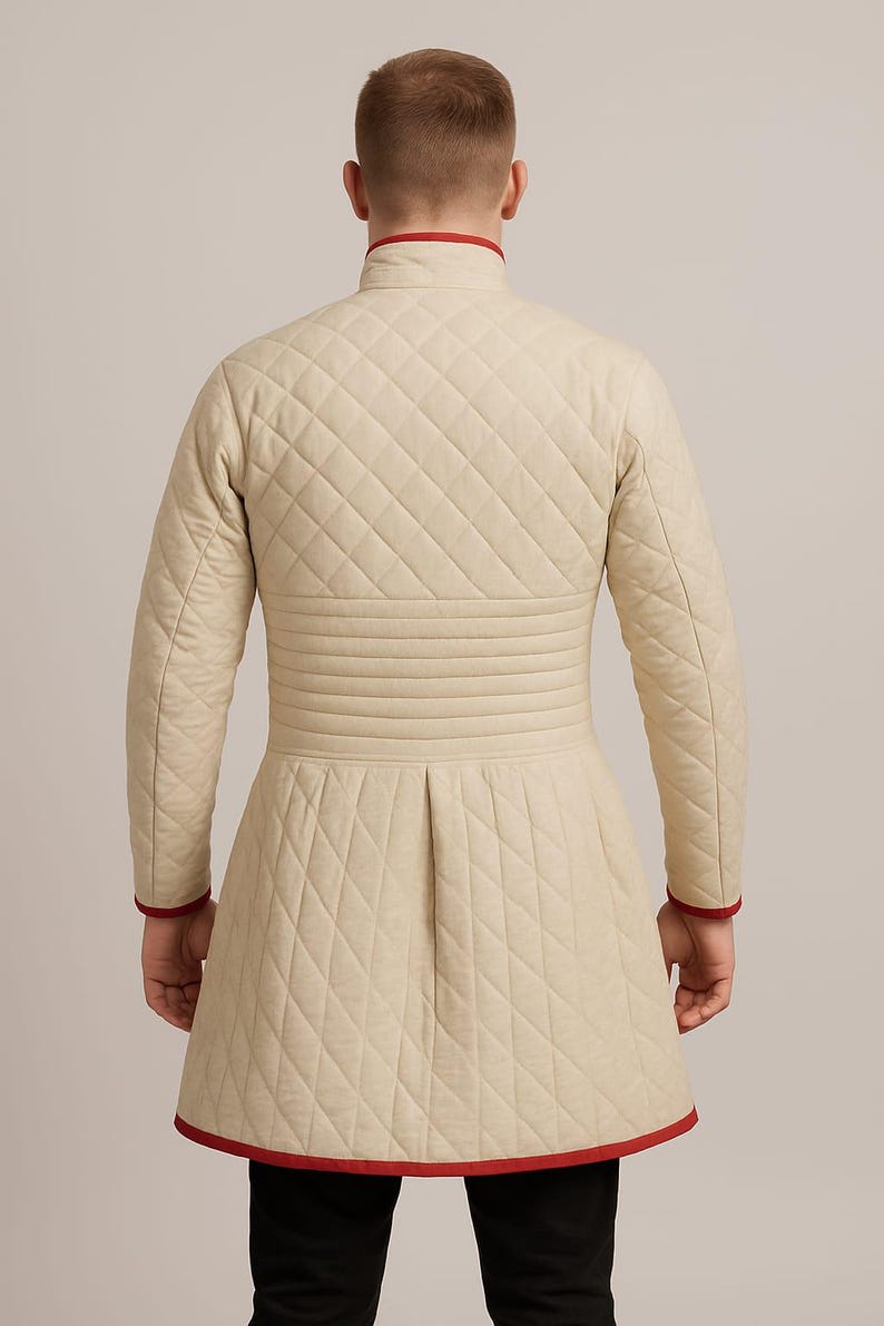 Gambeson White Color Padded Armor | Medieval & Renaissance Costume ...
