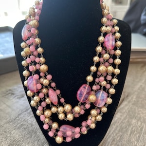 Gorgeous Signed Miriam Haskell Vintage Pearl and Glass Bead Necklace - Etsy