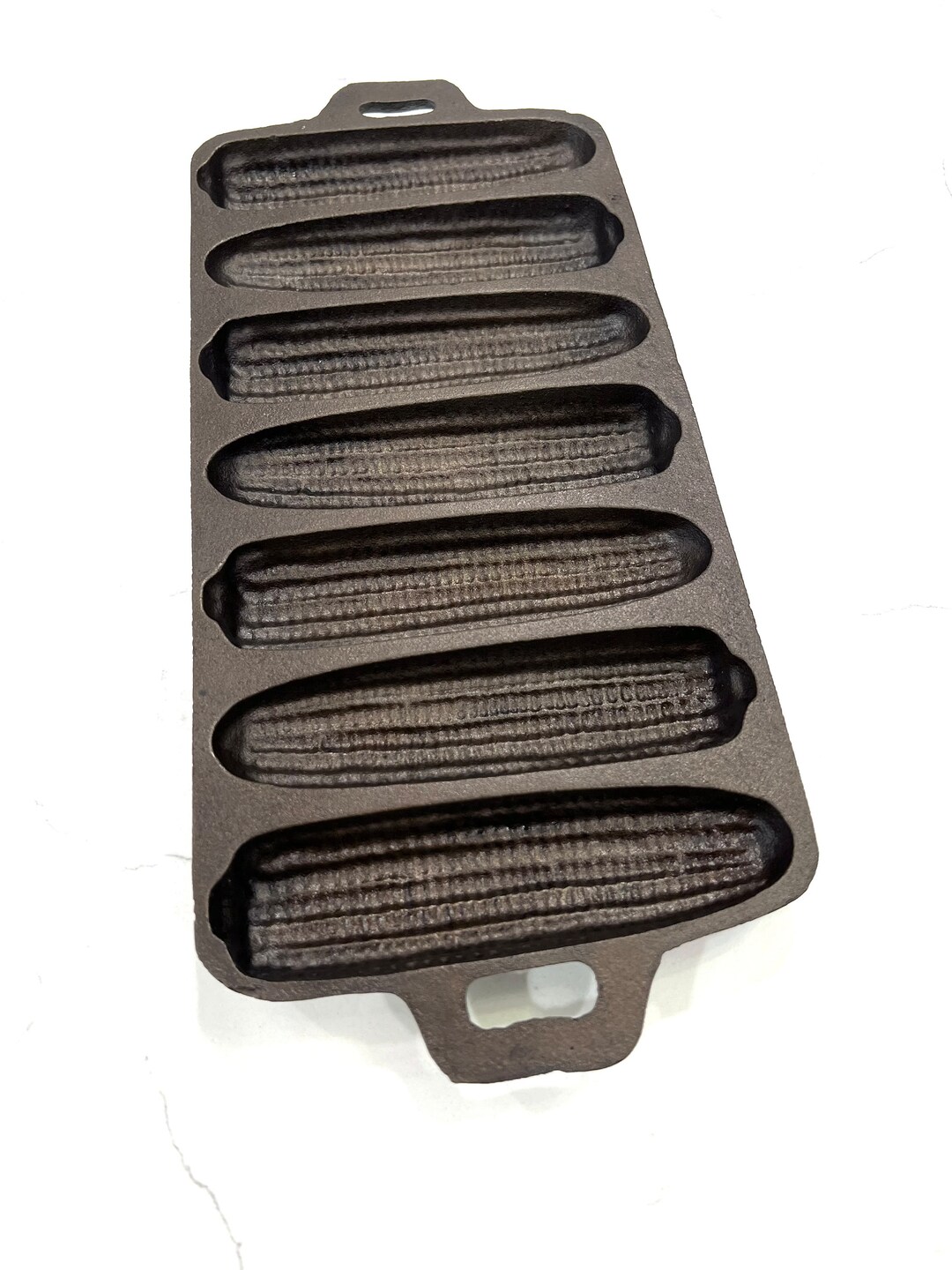 Vintage BSR Birmingham Stove & Range Cast Iron Corn Stick Pan Restored ...