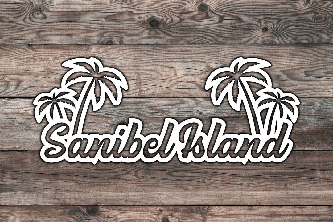 Sanibel Island Sticker - 7.5 X 3 in Sanibel Strong Florida Sticker for ...