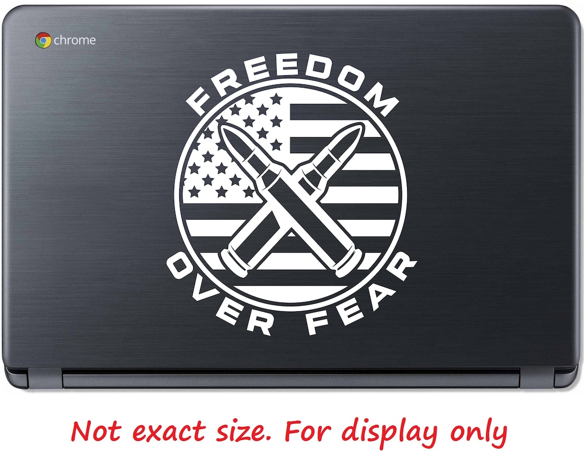 Freedom Sticker 6.2 X 5.5 in Freedom Decal USA Flag Sticker - Etsy