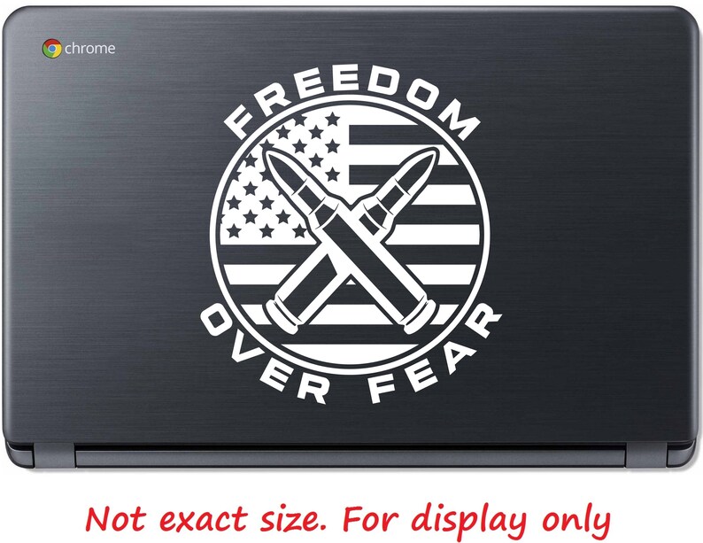 Freedom Sticker 6.2 X 5.5 in Freedom Decal USA Flag Sticker - Etsy
