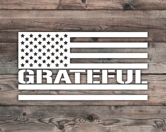 7 Inch Flag Decal - Etsy