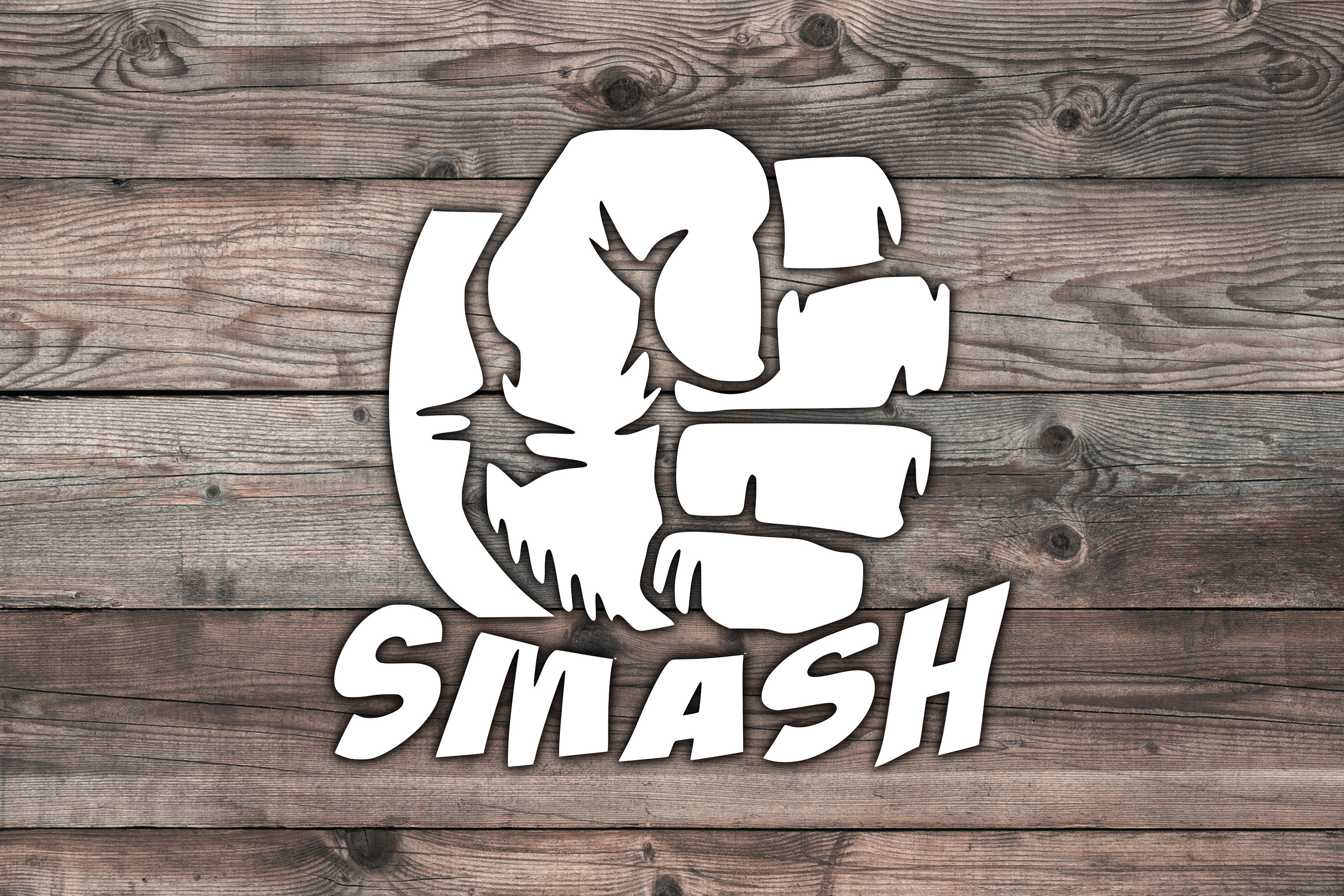 Fist Smash Decal Vinyl Sticker Graphics 5 X 5.5 Inch Car - Etsy