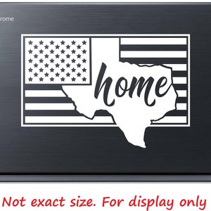 Texas Car Sticker - 7.5 X 5 in Texas Truck Sticker for Texas Native ...